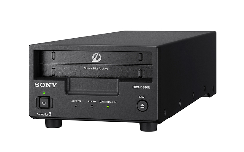 Sony announces Optical Disc Archive Generation 3 new long-life media with increased capacity and ...